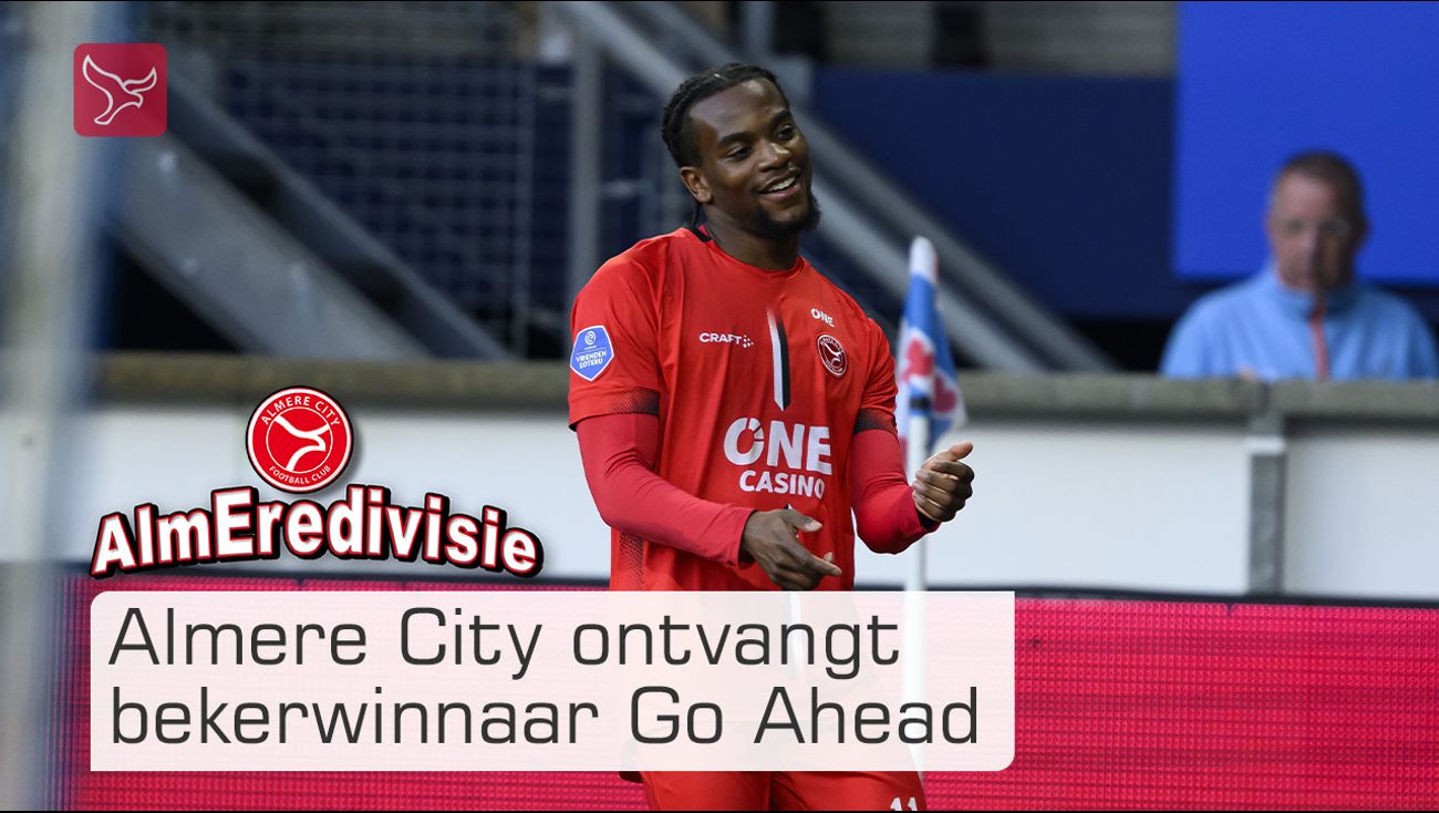 Omroep Flevoland - Sport - Almere City ontvangt bekerwinnaar Go Ahead ...