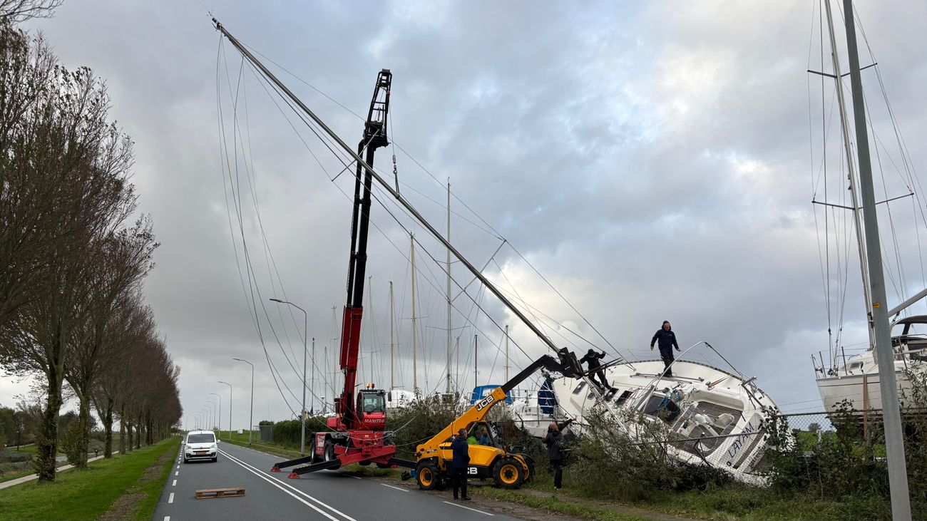 Omroep Flevoland - Nieuws - Twintig meldingen over stormschade Benjamin ...